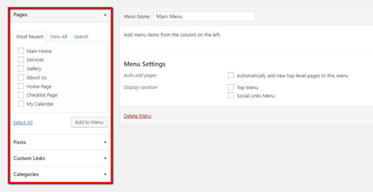 Create a Custom Menu in WordPress Step by Step - WPKlik