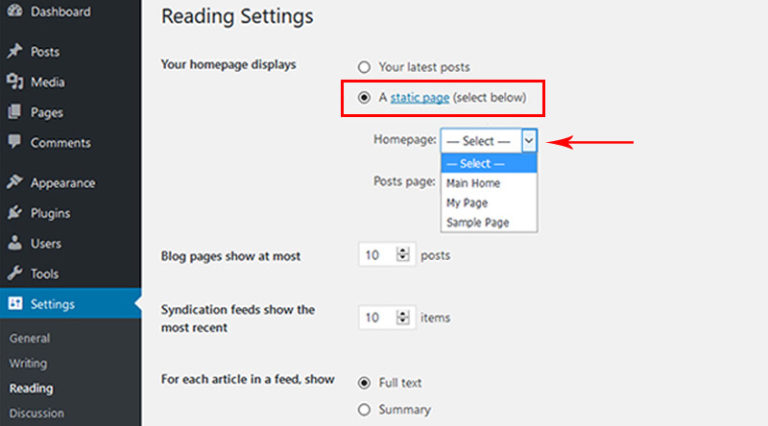 How to Make WordPress Static Page as Your Homepage - WPKlik