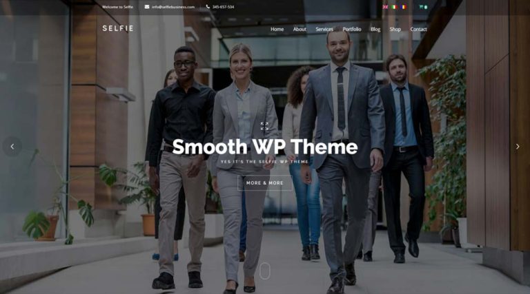 35+ Trendy Small Business WordPress Themes for 2024 - WPKlik