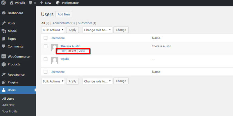 How to Make New User in WordPress the Easy Way - WPKlik
