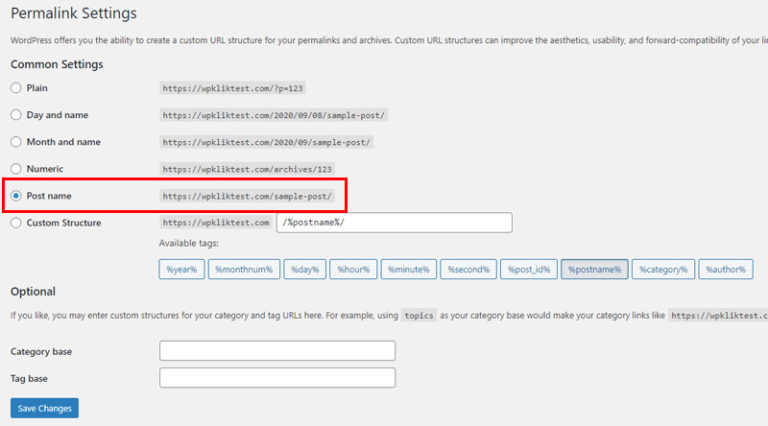 How to Create Permalinks and Slugs in WordPress - WPKlik