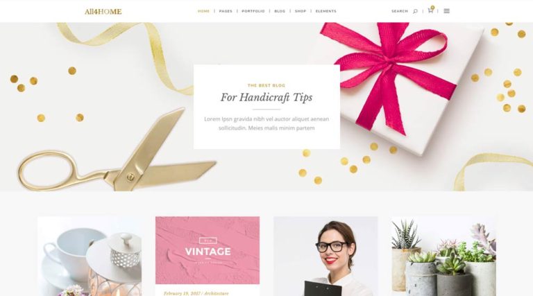 10+ Best Arts and Crafts WordPress Themes for 2024 -WPKlik