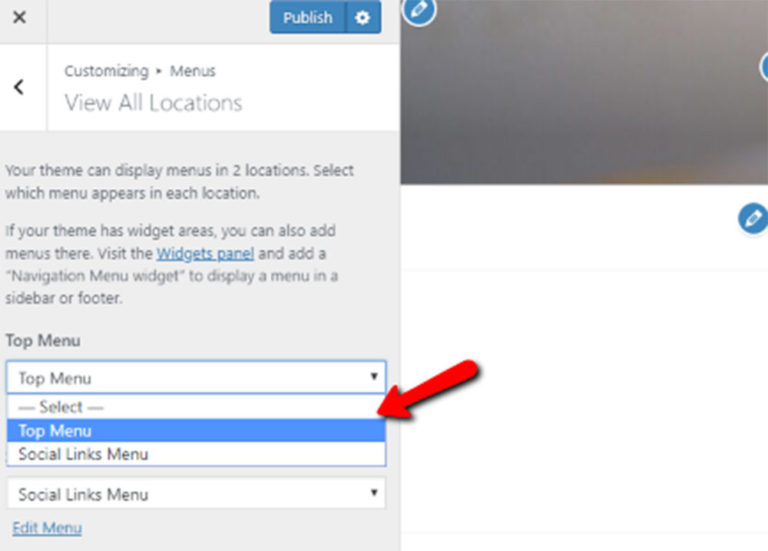 How to Use the Customize Option in WordPress - WPKlik