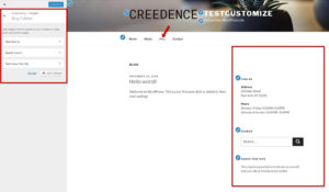 How to Use the Customize Option in WordPress - WPKlik