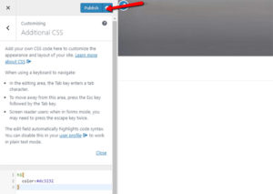 How to Use the Customize Option in WordPress - WPKlik