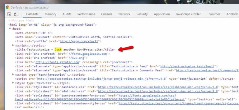 How to Use the Customize Option in WordPress - WPKlik