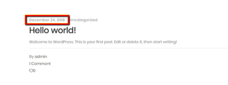 How to Display Publish Dates as “Time Ago” - WPKlik