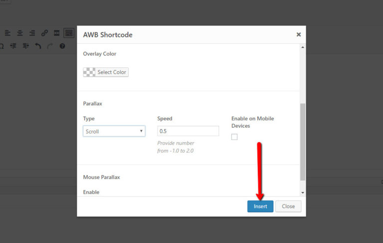 How To Easily Add A Parallax Effect In Wordpress Wpklik