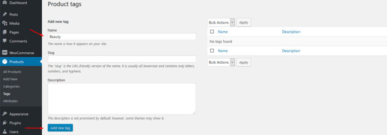 How to Create WooCommerce Product Tags and Categories - WPKlik