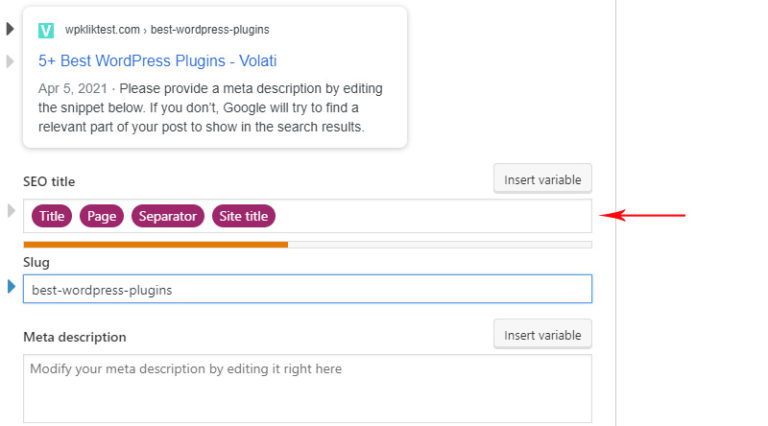 How to Write and Add WordPress Meta Description - WPKlik