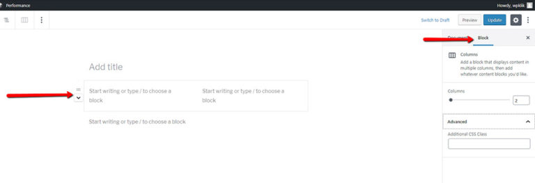 Gutenberg Columns Block And How To Add It To Wordpress Wpklik