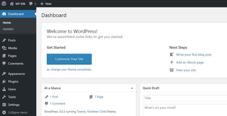 Using Custom Functions to Modify Your WordPress Dashboard - WPKlik