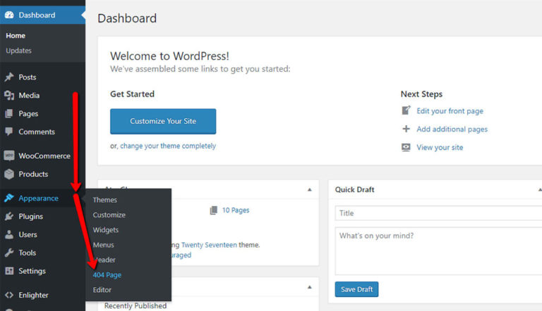 How to Make a Custom 404 Page in WordPress - WPKlik
