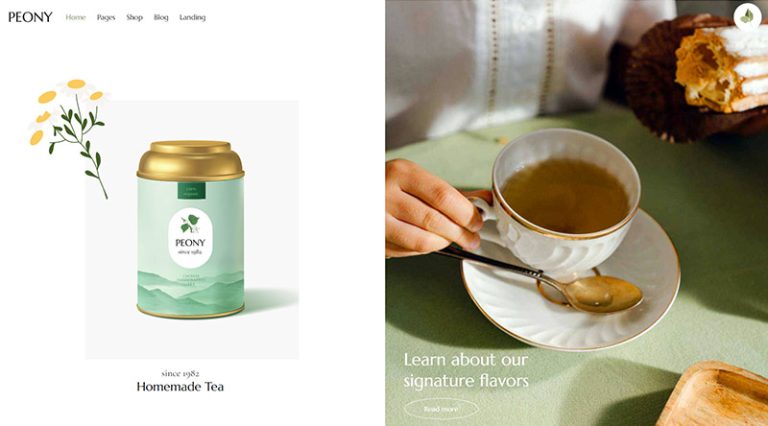 10 Amazing Tea Shop WordPress Themes for 2024 - WPKlik