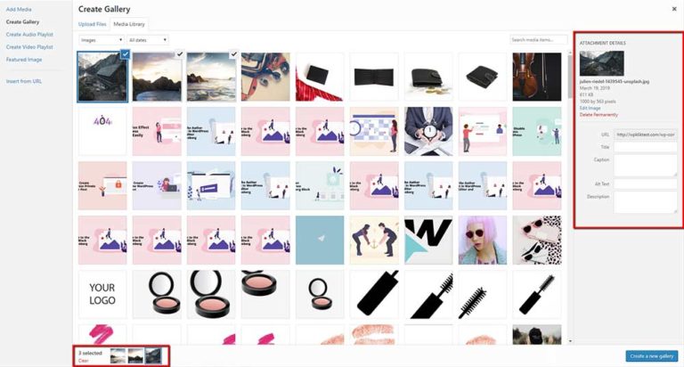 How to Create WordPress Gallery with Classic Editor - WPKlik