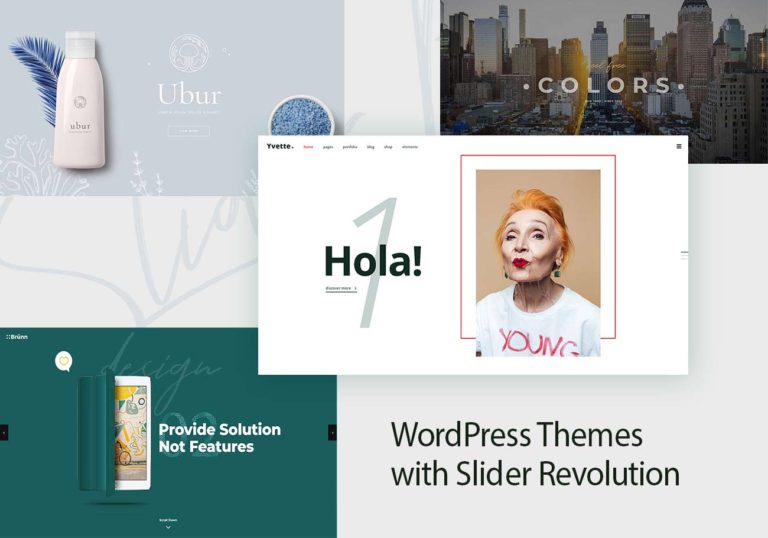 20+ Great WordPress Themes with Slider Revolution - WPKlik