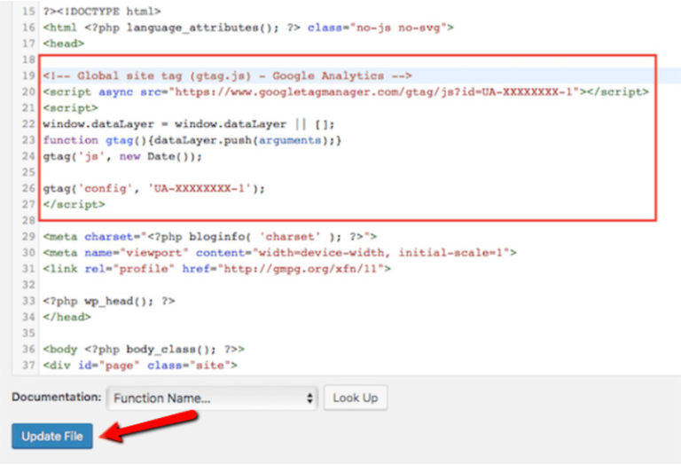 How to Install Google Analytics Code in WordPress - WPKlik
