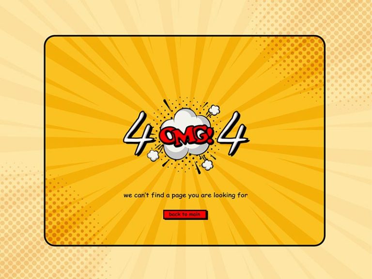 A 404 Page - Best Practices and Design Inspiration - WPKlik