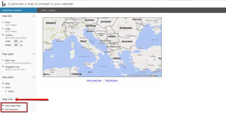 How to Embed Bing Maps in WordPress - WPKlik