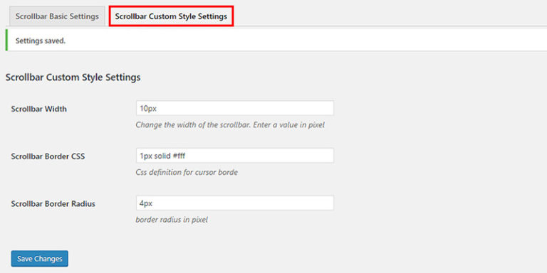 How To Add A Custom Scrollbar In Wordpress Wpklik