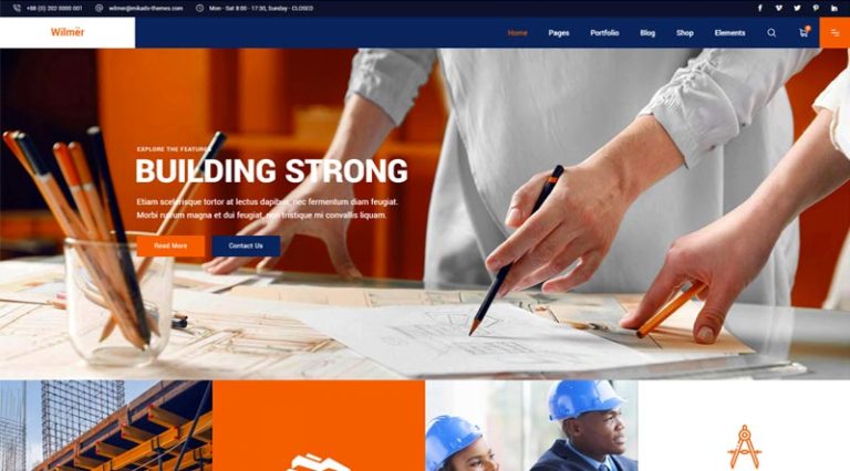10+ Awesome Engineers WordPress Themes For 2023 - WPKlik