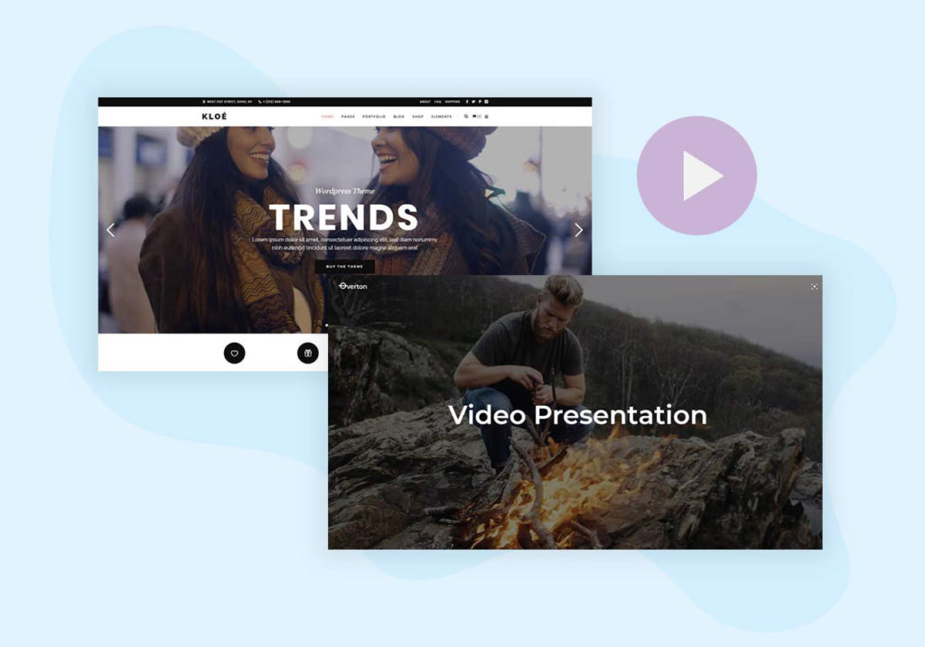 10+ Best Video Background WordPress Themes 2023 - WPKlik