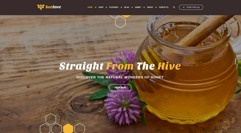 5+ Best Beekeeping and Honey WordPress Themes 2023 - WPKlik
