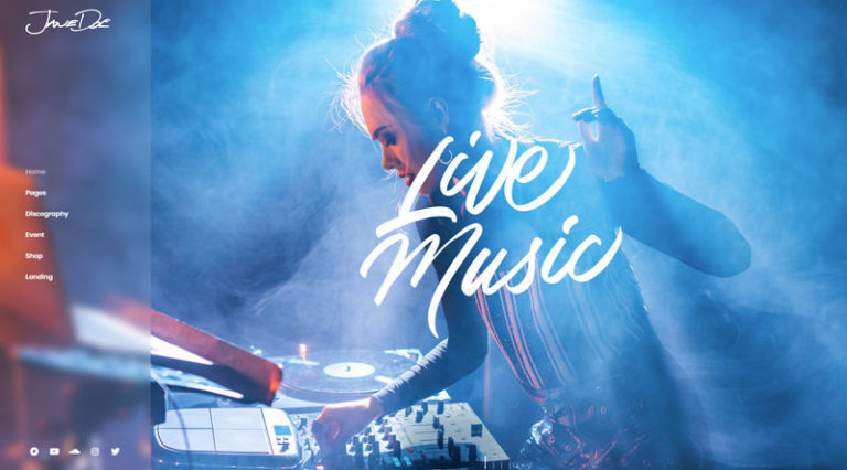 5+ Stunning Record Label WordPress Themes 2023 - WPKlik