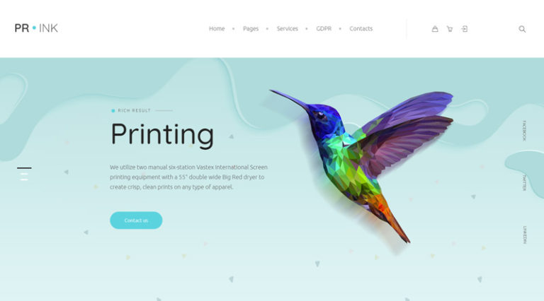 5+ Best Gems Among Print Shop WordPress Themes - WPKlik