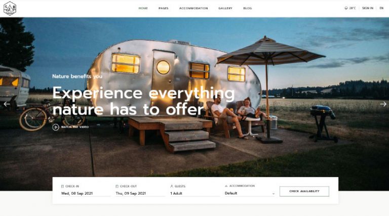 5+ Best Camping WordPress Themes for 2023 - WPKlik