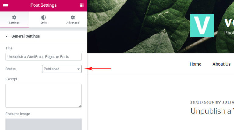 How to Unpublish WordPress Pages or Posts the Easy Way - WPKlik