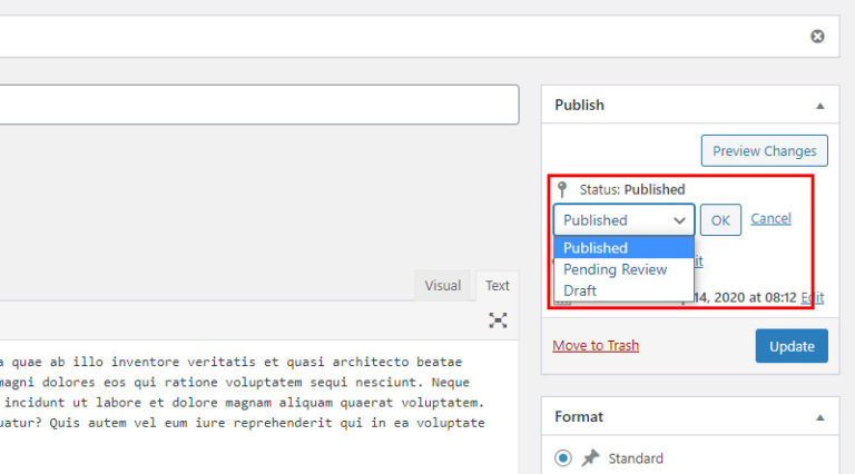 How to Unpublish WordPress Pages or Posts the Easy Way - WPKlik
