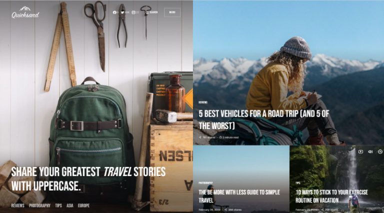 15+ Dark WordPress Themes for Elegant Impression - WPKlik