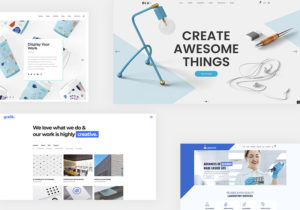 5+ Blue WordPress Themes for Any Kind of Business - WPKlik