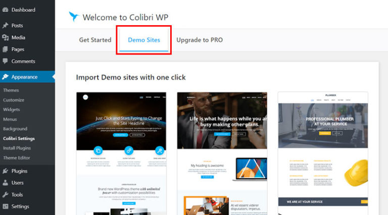 ColibriWP: The Freedom of WordPress Website Design - WPKlik