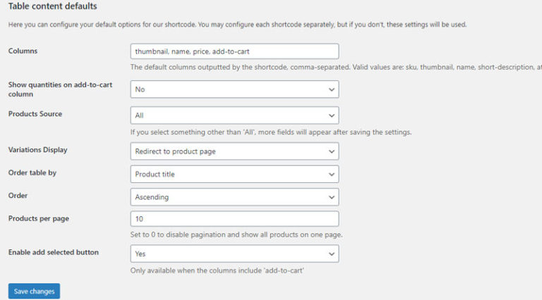 How To Use Woocommerce Product Table Plugin Wpklik