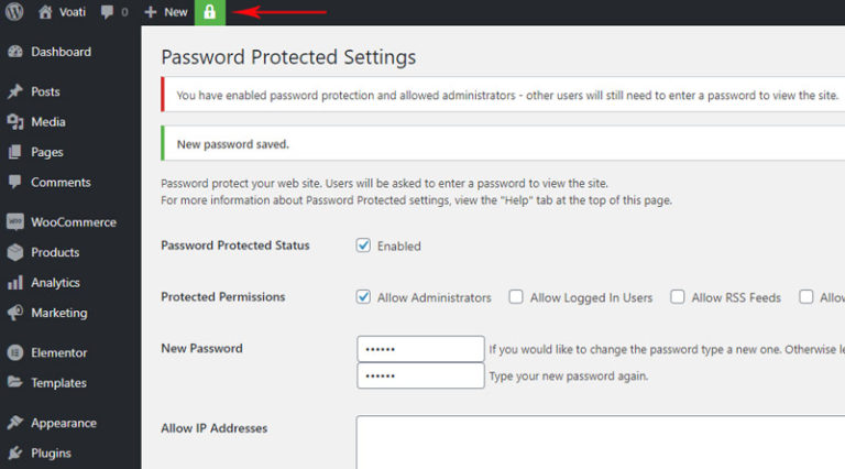 How to Password Protect Your WordPress Site - WPKlik
