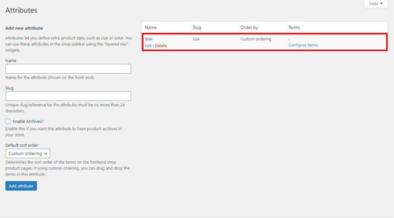 How to Create and Use WooCommerce Attributes - WPKlik