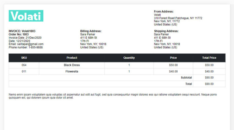 How to Create WooCommerce Invoices and All Related Documents - WPKlik