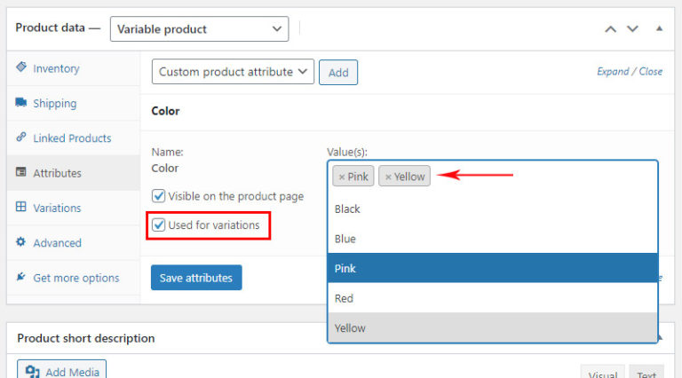 How to Create a WooCommerce Variable Product - WPKlik