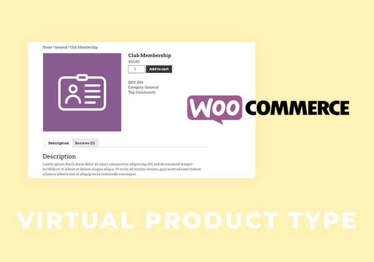 How to Create a WooCommerce Virtual Product - WPKlik
