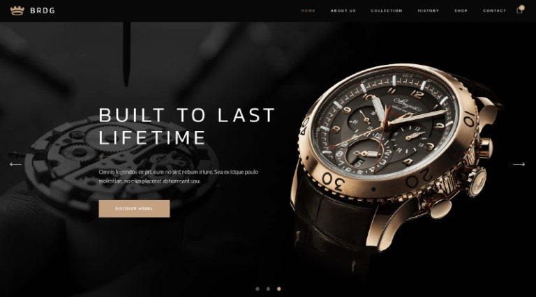 5+ Timeless Watch Store WordPress Themes for 2023 - WPKlik