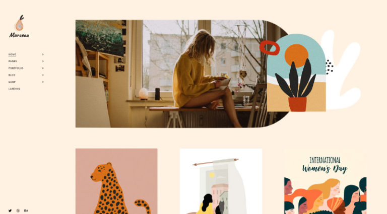 5+ Unique WordPress Themes for 2023 - WPKlik