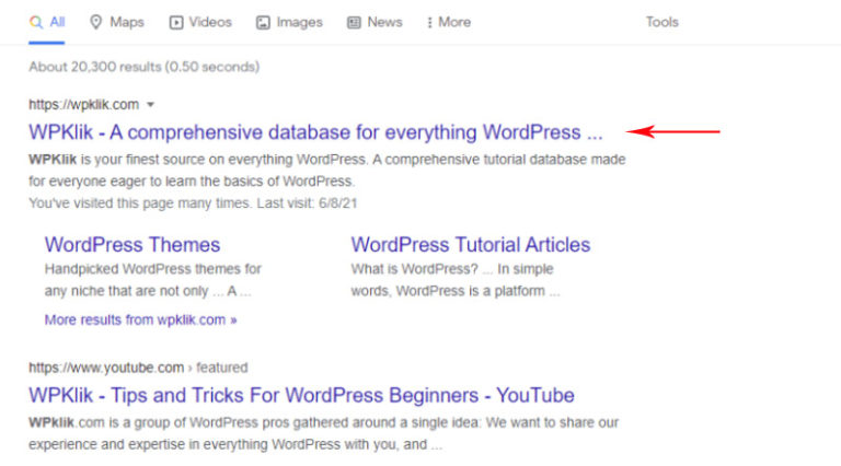 What Is a Website Title and How to Write It? - WPKlik
