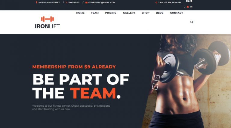 5 Best Crossfit WordPress Themes for 2023 - WPKlik
