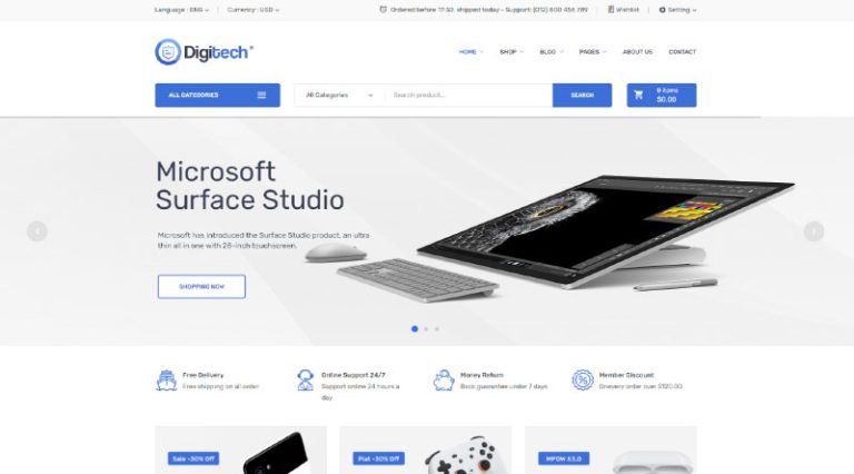 15+ Best Technology WordPress Themes 2024 - WPKlik