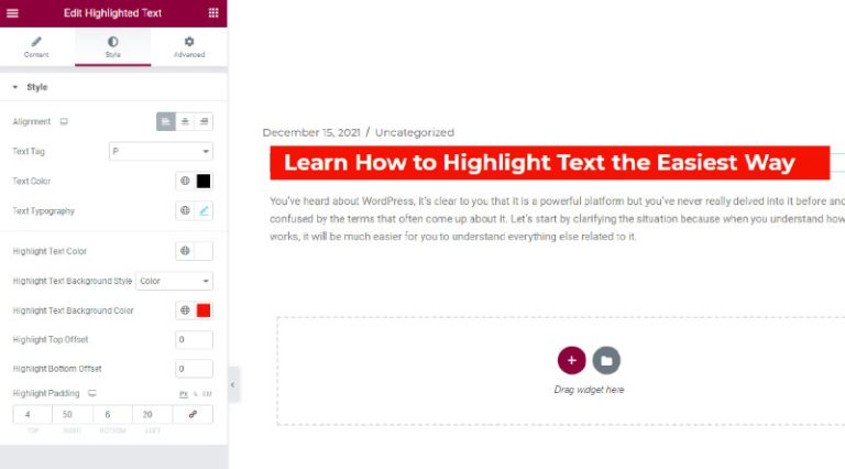 How to Highlight Text in WordPress the Easy Way - WPKlik