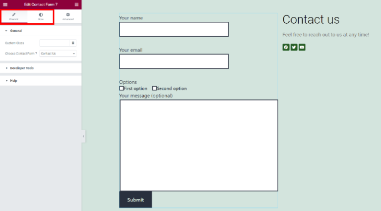 How to Customize Your Contact Form 7 Style - WPKlik