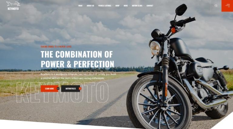 5 Best Motorcycle WordPress Themes for 2023 - WPKlik
