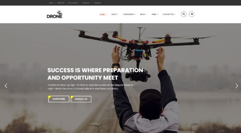6 Stunning WordPress Drone Themes for 2023 - WPKlik